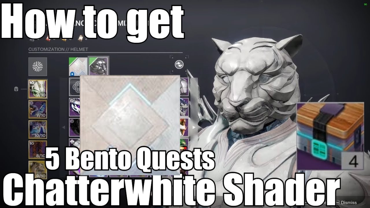 How to get the Chatterwhite Shader | 7 Bento Box Quests | Bento Token ...