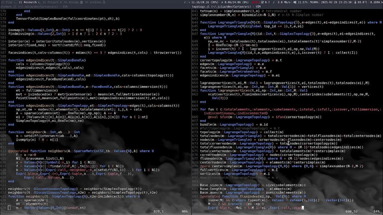 Lagrange topology 2 - chakravala programming julia - 007 - YouTube