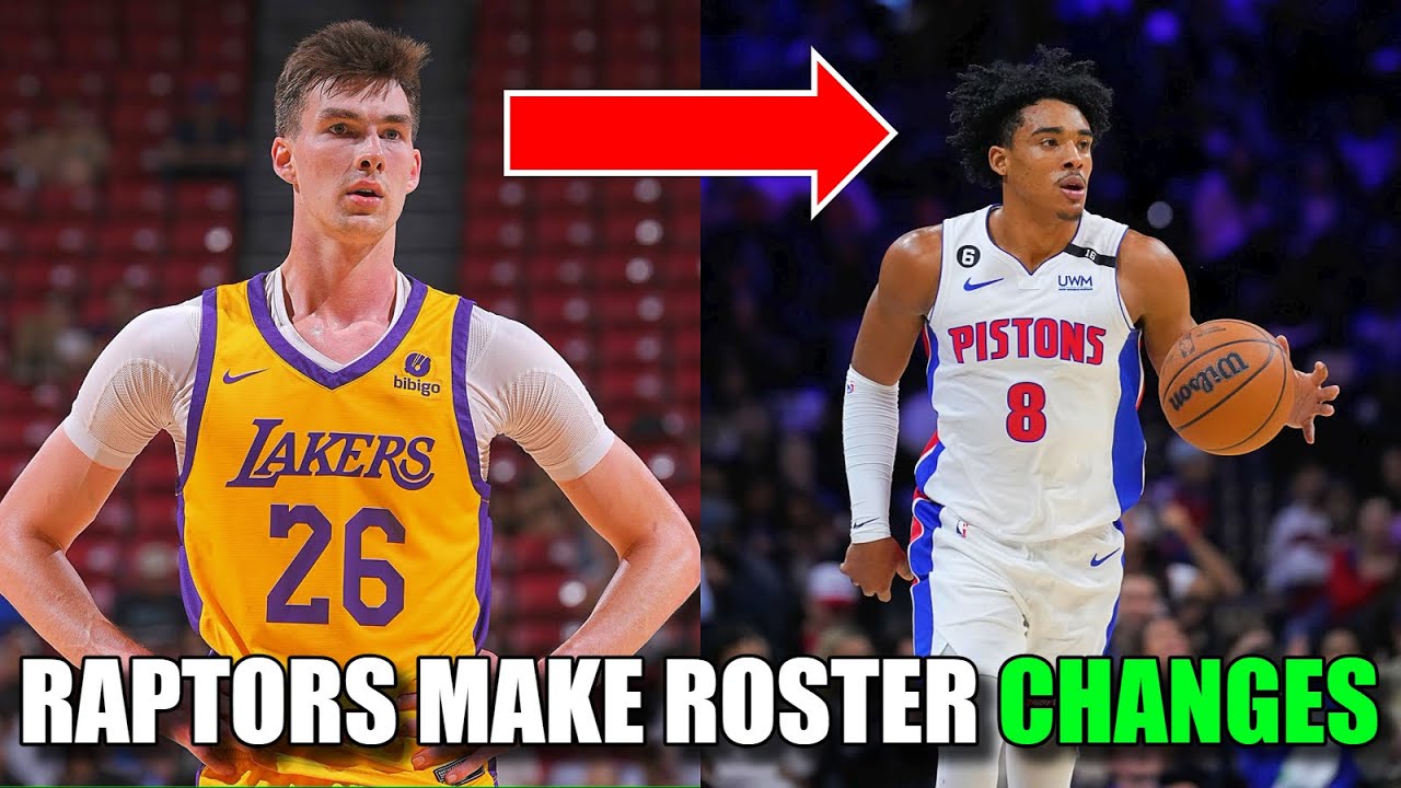 Toronto Raptors Sign Colin Castleton! Convert Orland Robinson & Jared ...