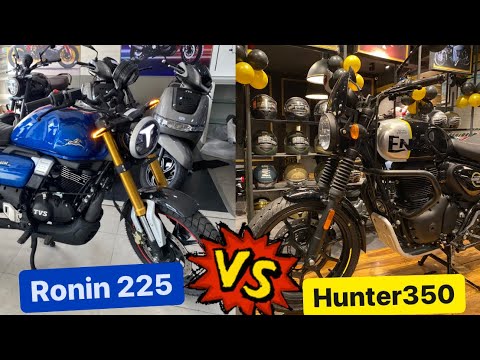 Tvs Ronin VS Royal Enfield Hunter 350 Detailed Comparison - YouTube