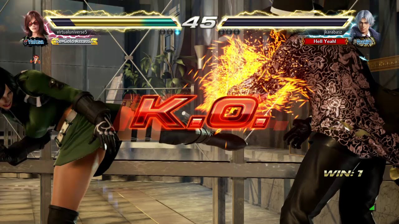 Tekken 7 - Katarina Gameplay - S3 - Katarina vs. Lee - Ryujin Promotion ...