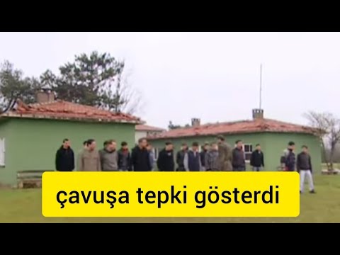 acemiler çavuşa Kafa tuttular 