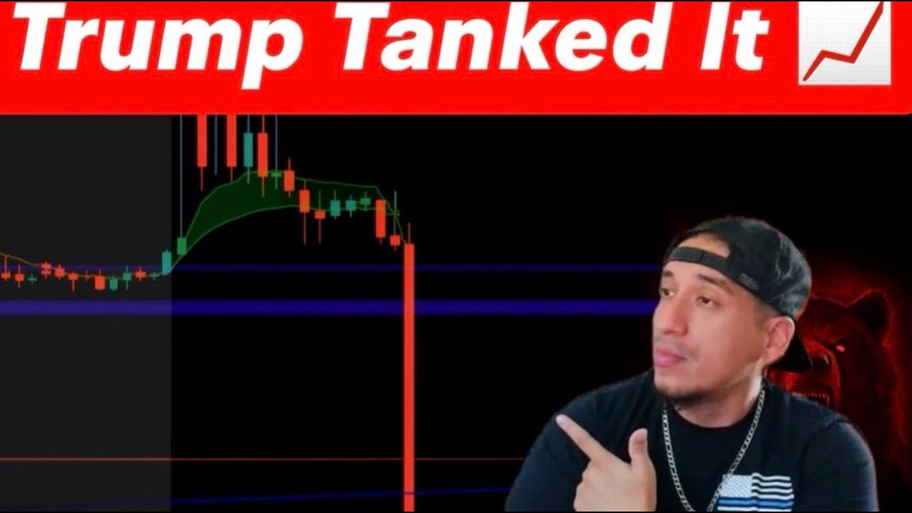 Live Options Trade: Trump Tweets Tariffs → Market Crashes → $2,100 Gain ...