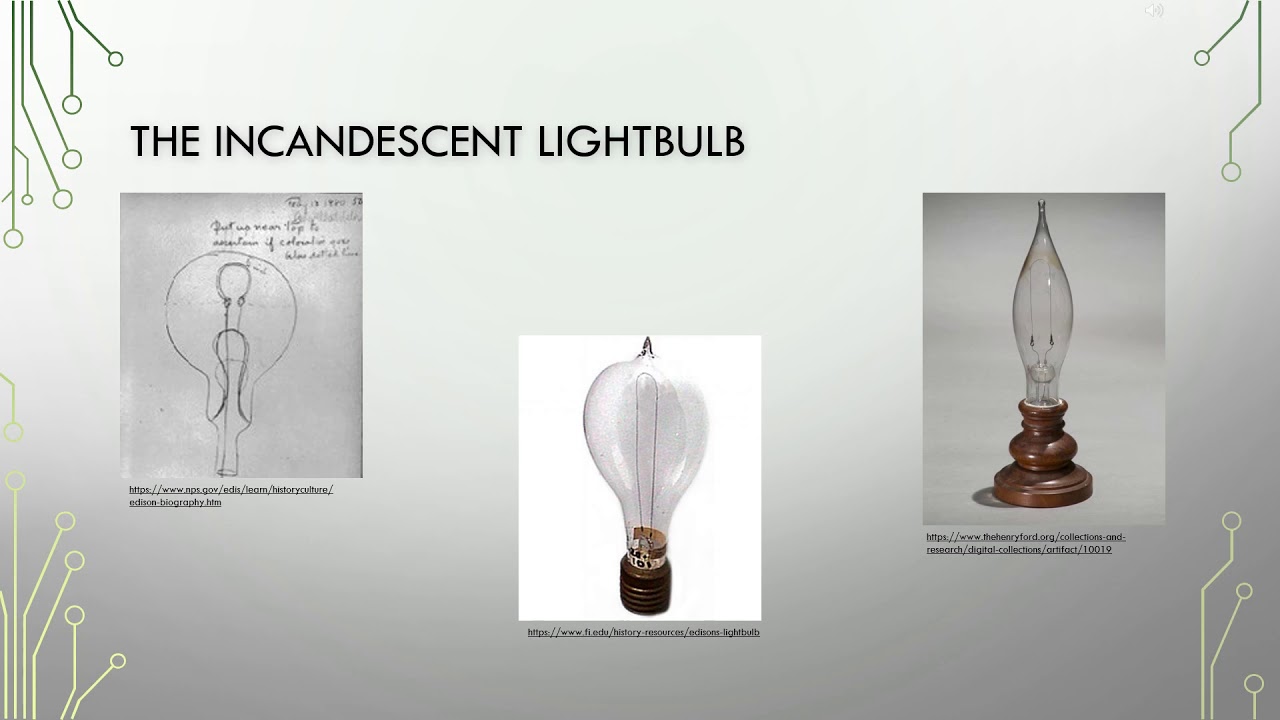 Thomas Edison and the Incandescent Lightbulb - YouTube