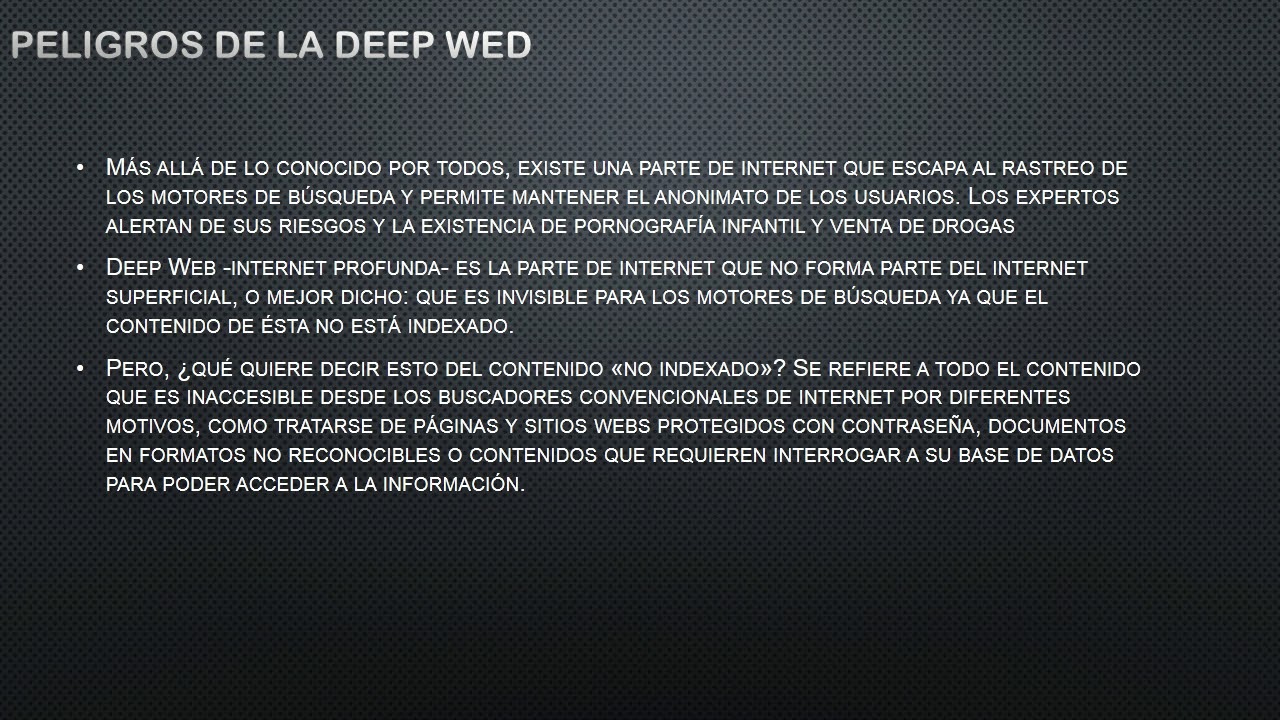que es la Deep Wed - YouTube