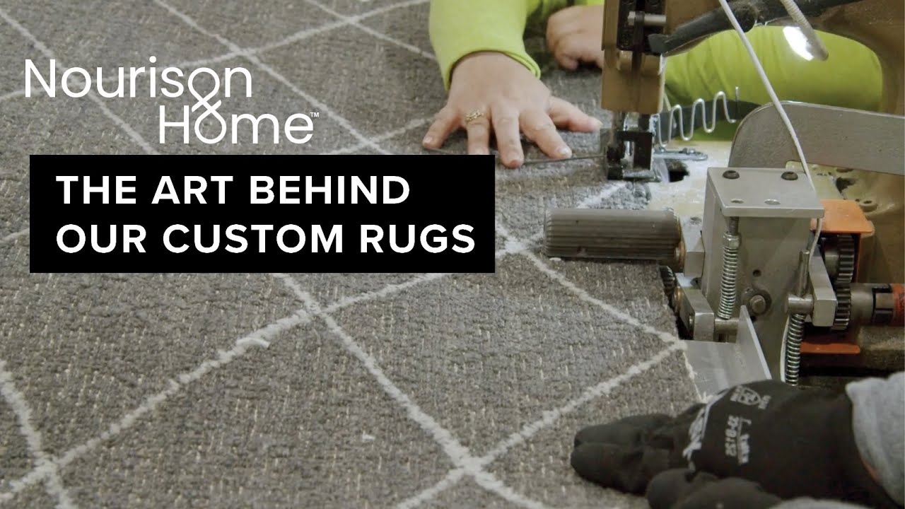 Crafting Elegance: The Art Behind Our Custom Rugs - YouTube