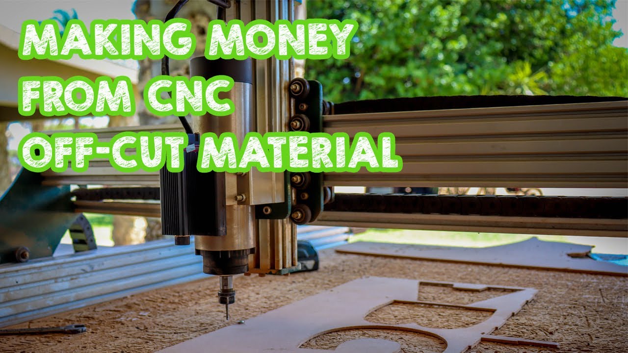 Making Money From CNC Off-Cut Material - Themed Coasters - YouTube