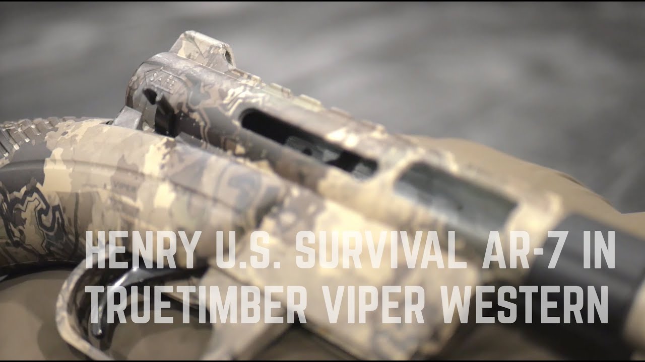 Henry U.S Survival AR-7 in TrueTimber Viper Western Camo - YouTube