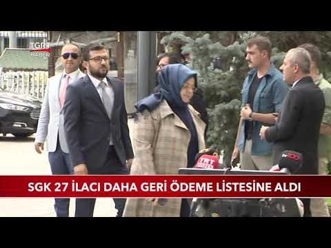 SGK 27 İlacı Daha Geri Ödeme Listesine Aldı