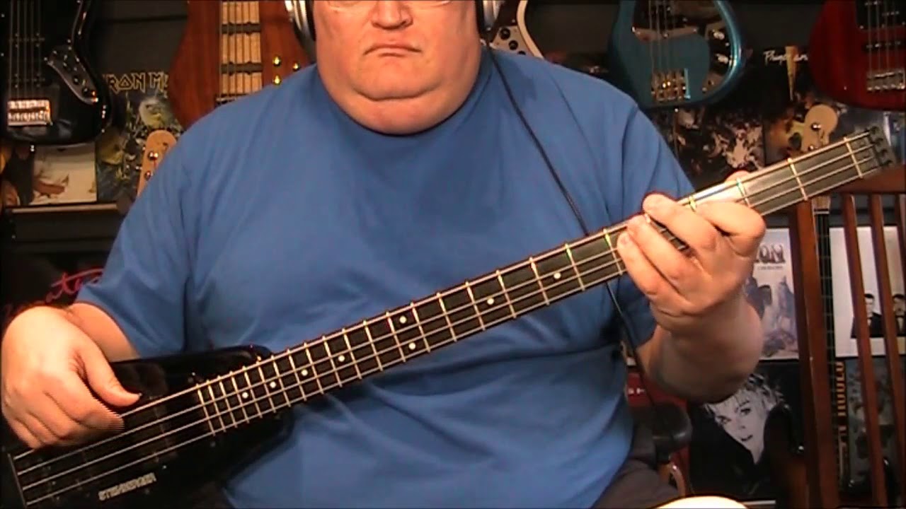 Styx Lady Bass Cover with Notes & Tab - YouTube