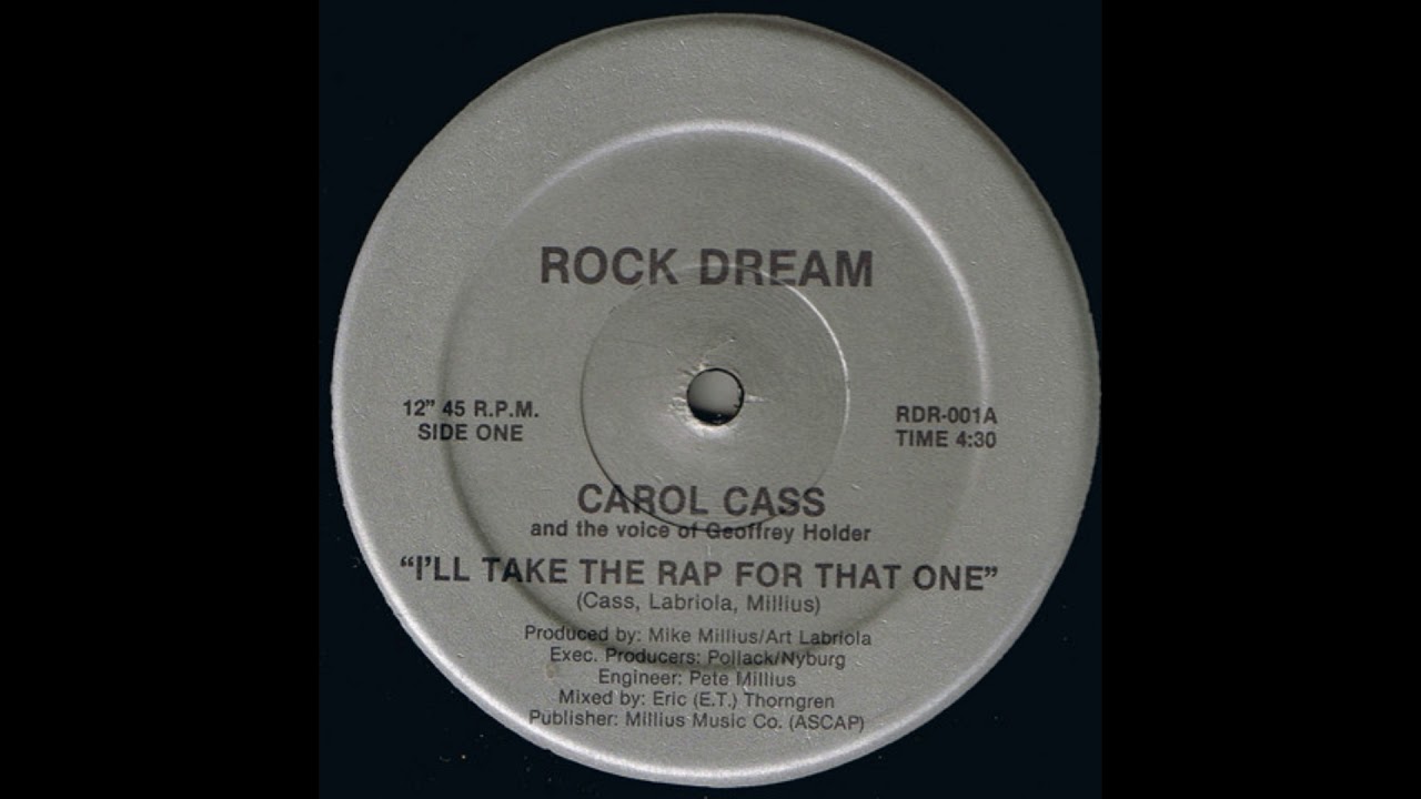 Carol Cass - I'll Take The Rap For That One (instumental) - YouTube