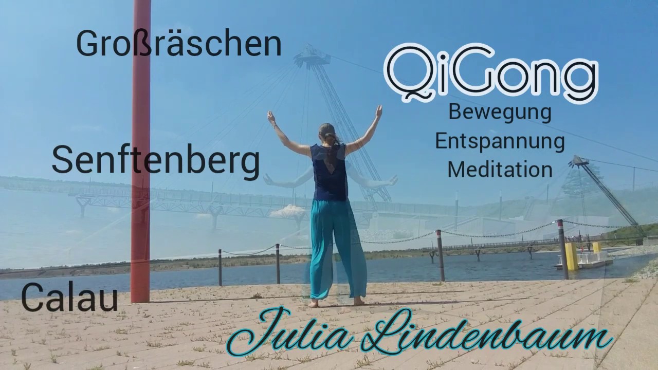 QiGong - Stehen in den 3 DanTiens mit Julia Lindenbaum - YouTube