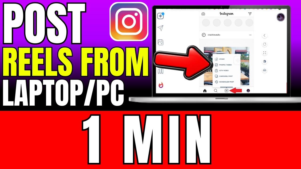 How To Post Instagram Reels From PC & Laptop (2026) - YouTube