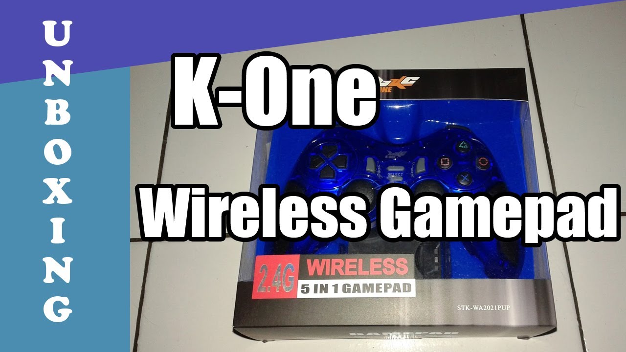 Unboxing K-One Wireless Gamepad - YouTube