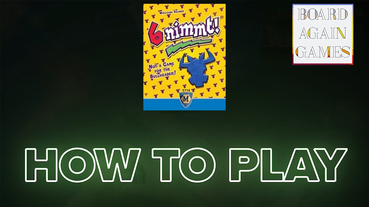 6 Nimmt! - How to Play - YouTube