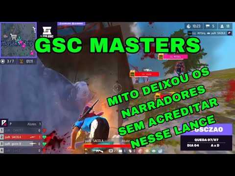 NOISE ASSUME A LIDERANÇA DO GCS MASTERS - MITO FAZ JOGADA INCRÍVEL E ...