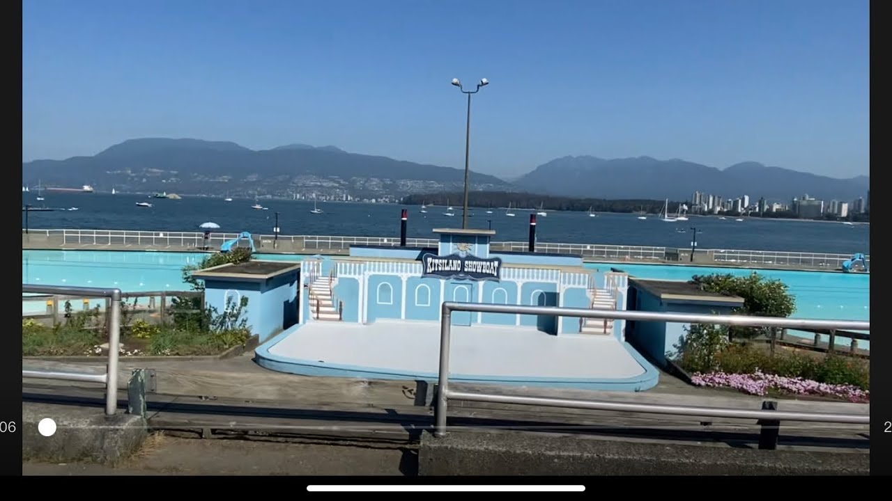 Ep.111 Giant swimming pool Kitsilano beach 🇨🇦 - YouTube