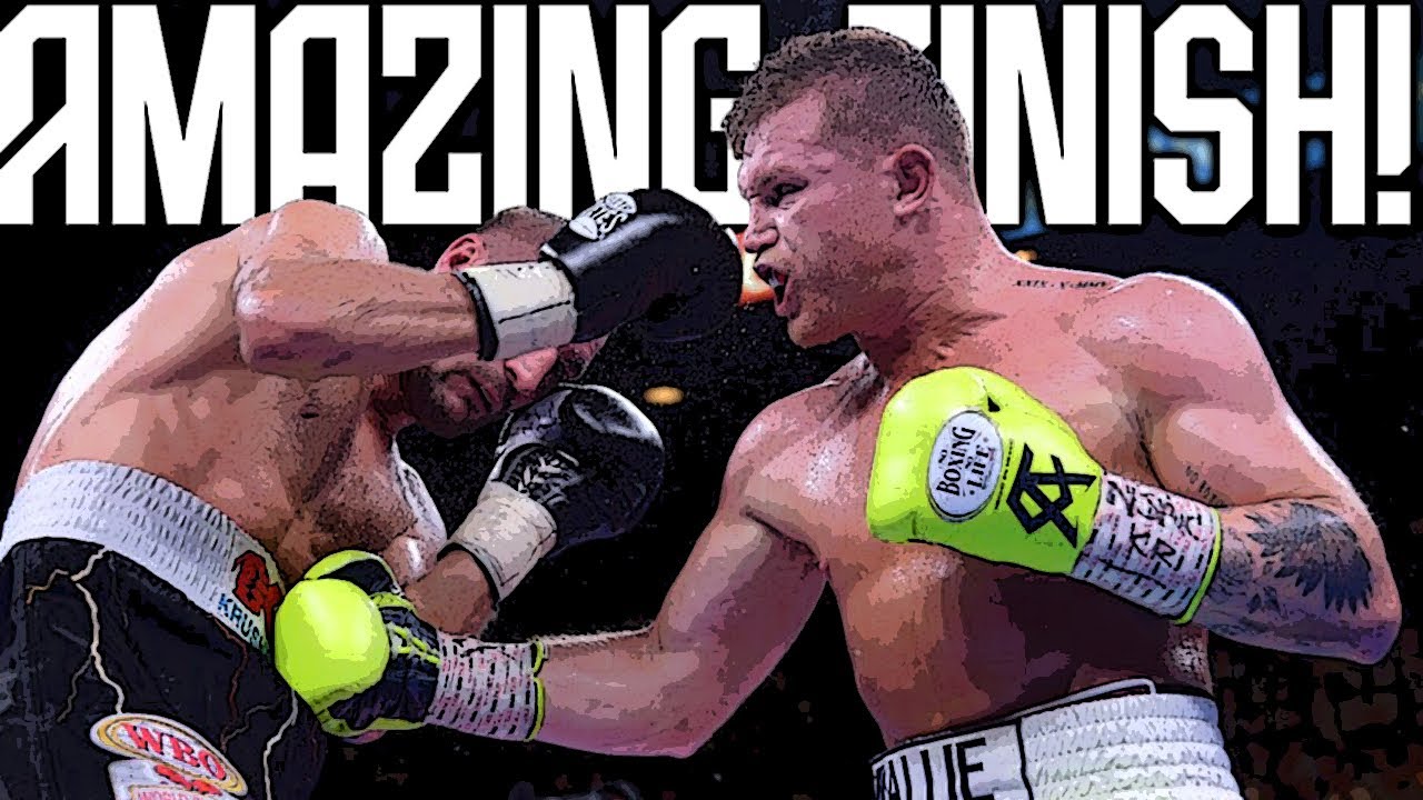 AMAZING Finish/Beautiful Body Work With Canelo!!! - Undisputed - YouTube