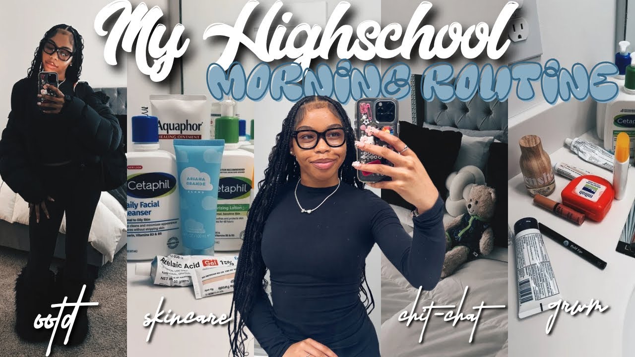 MY HIGH SCHOOL MORNING ROUTINE | 7 main things I do in the morning ...
