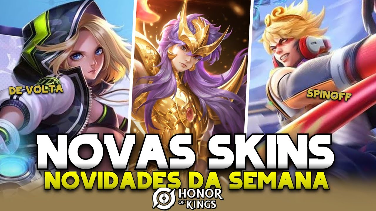 NOVO HERÓI DA SIMING, CAVALEIROS DO ZODIACO E NOVAS SKINS! NOVIDADES DA ...