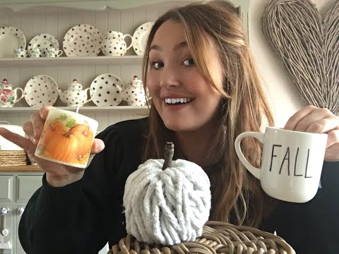Transforming Poundland items into expensive looking autumn homewares