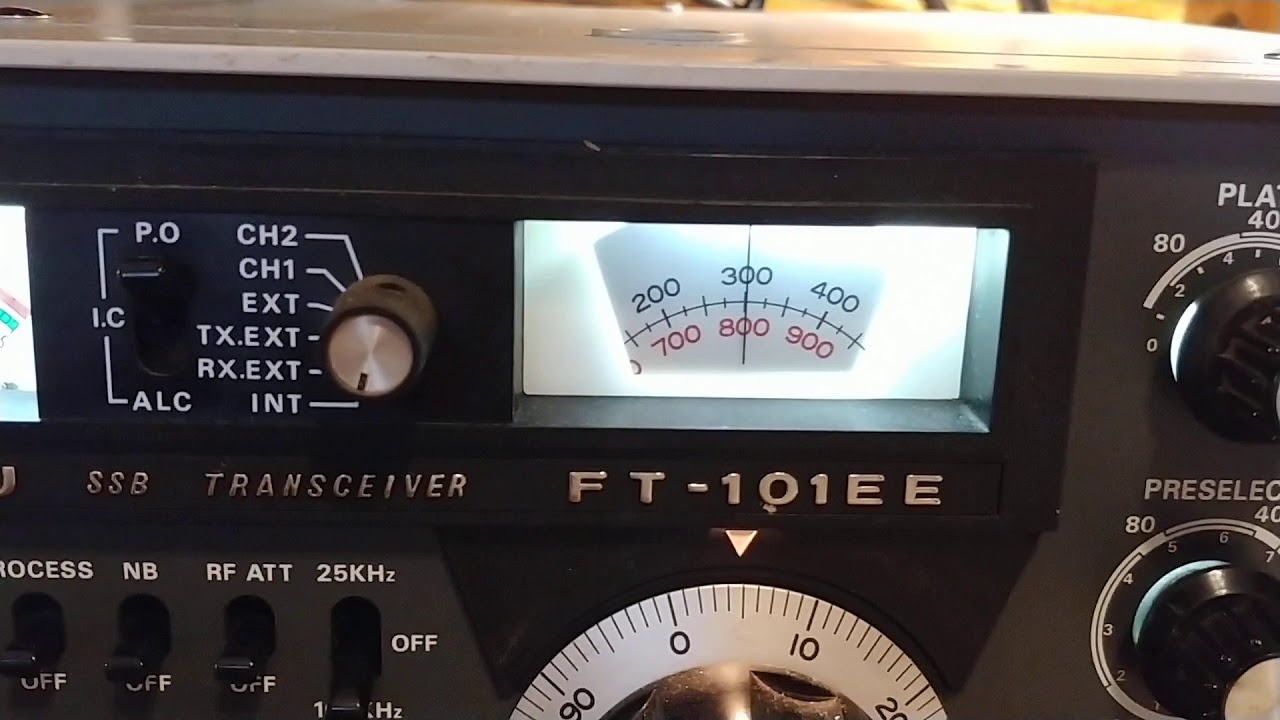 FT-101EE 15m test - YouTube