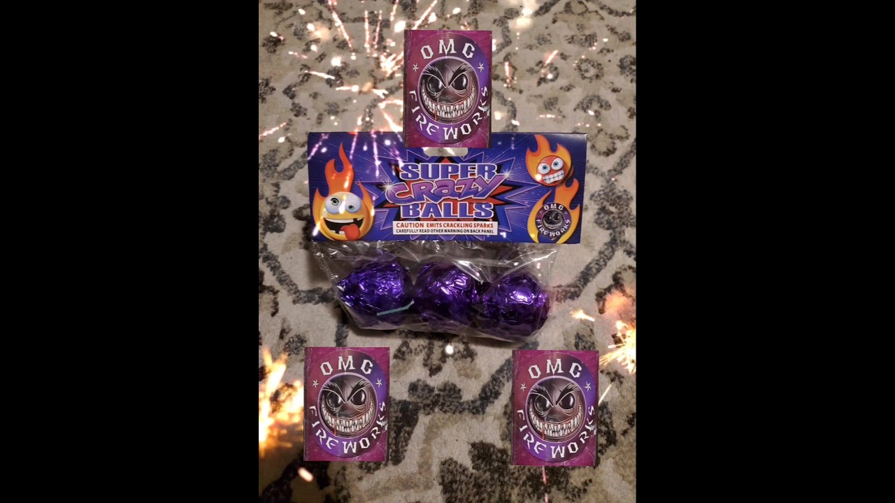 Super Crazy Balls 'OMG' fireworks💥 ️ - YouTube