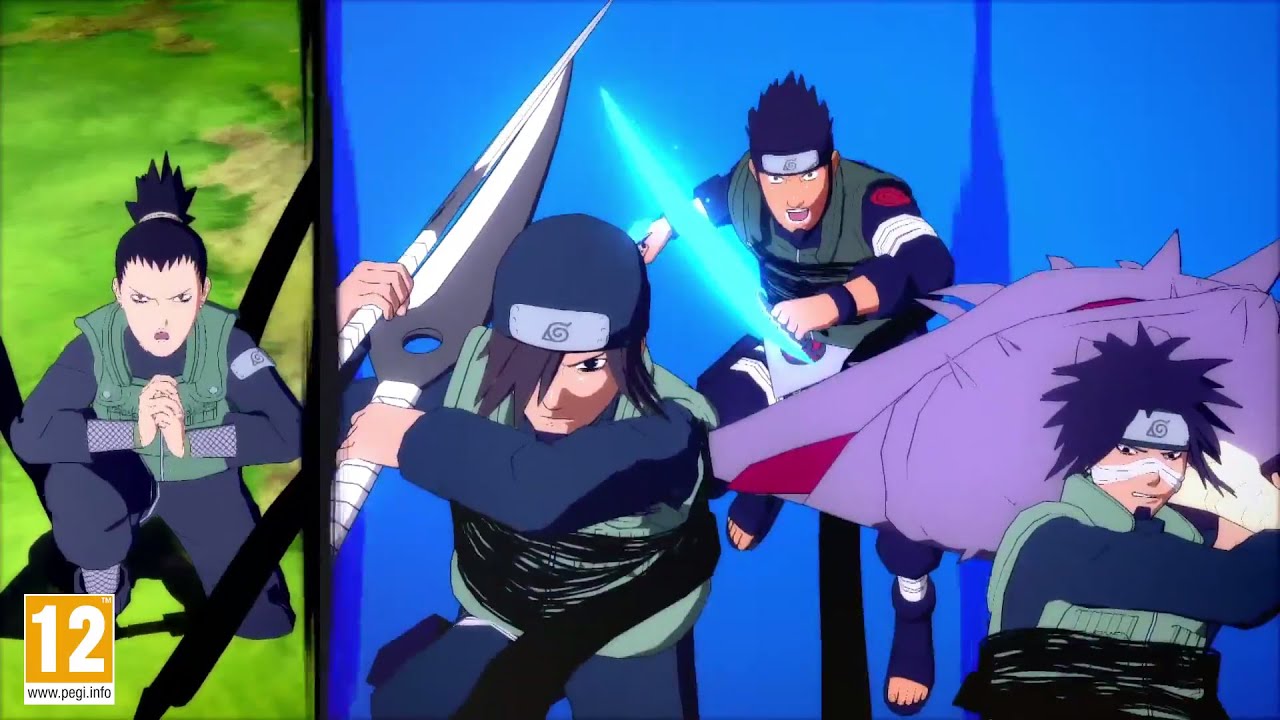 Asuma and Shikamaru NEW Team Ultimate Jutsu | Naruto Storm 4 [1080p ...
