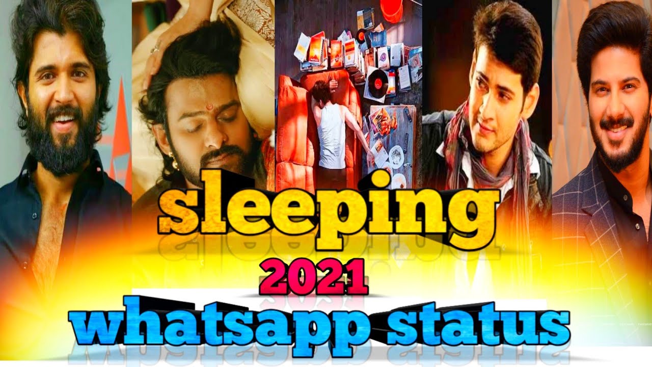 Sleeping Whatsapp status Telugu | sleeping whatsapp status telugu ...