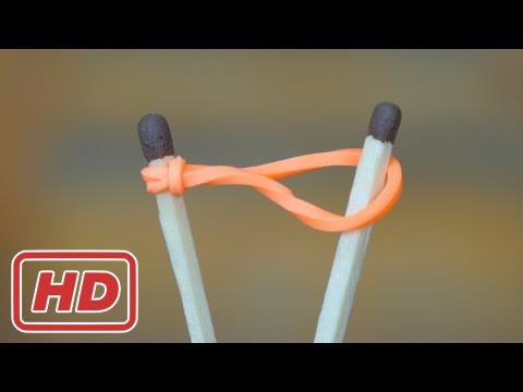 Como acender um fósforo com um elástico - YouTube