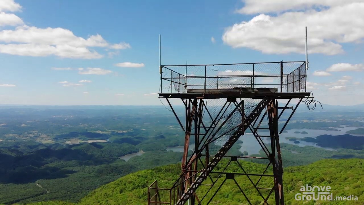 Holston Mountain Fire Tower in Carter County, TN - YouTube