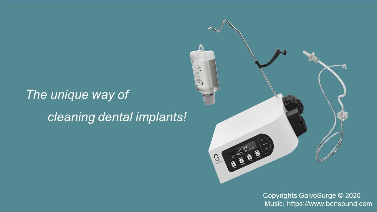 GalvoSurge Introduction Movie for Dental Implant Cleaning System GS ...