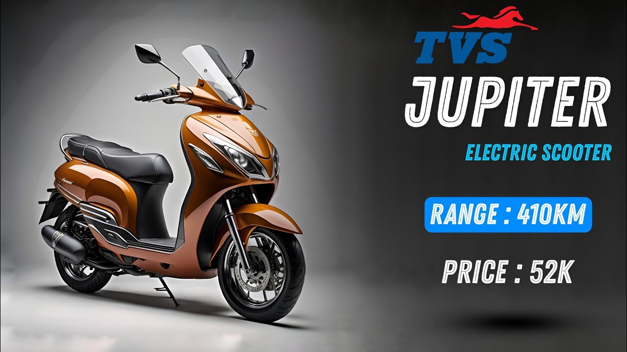 TVS JUPITER Ev Scooter 2024 • Range 340KM | Best Electric scooter ...