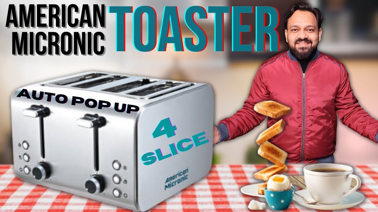 american micronic bread toaster review | pop up toaster | bread toaster ...