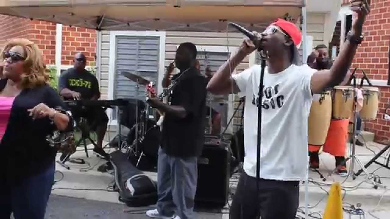 PROJECT 360 BAND (( CHUCK BROWN)) block party. 4th WARD Day - YouTube