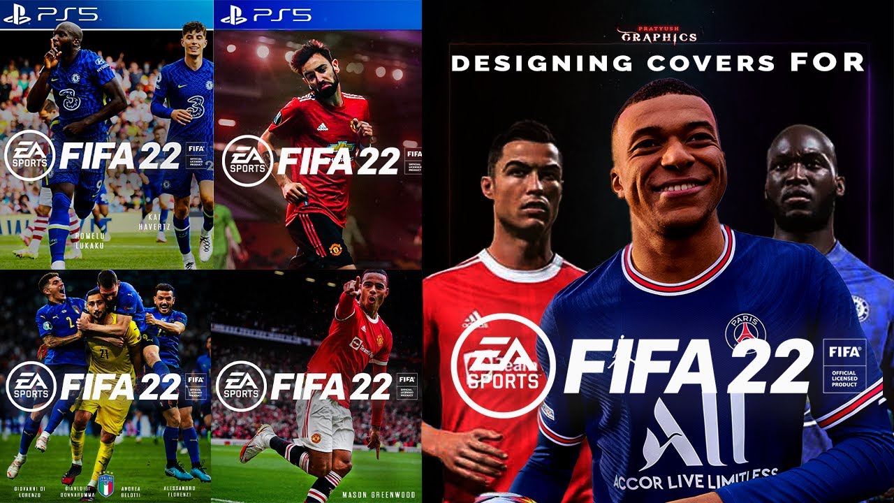 Designing Covers For FIFA 22 (Cover Design in Photoshop) Ep. 1 - YouTube