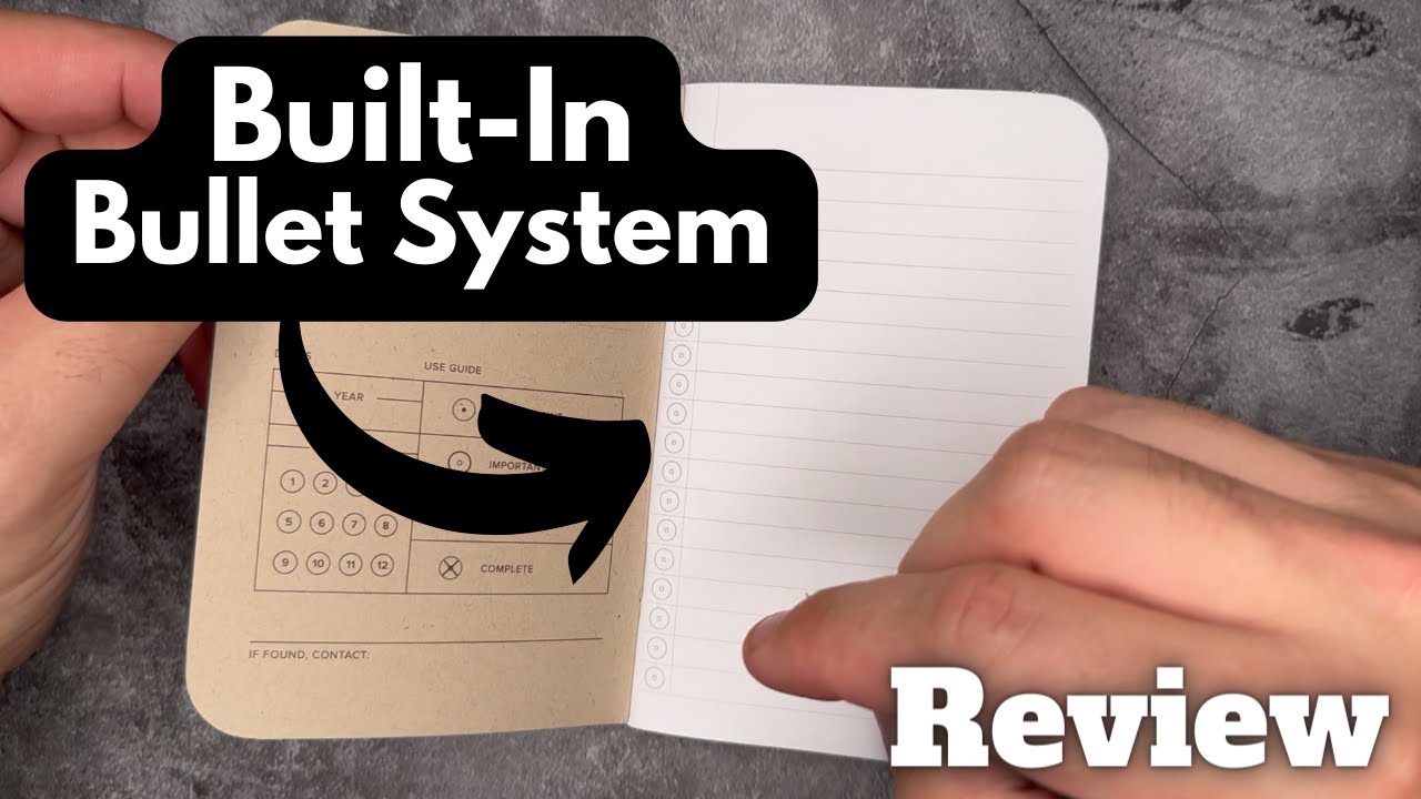 A Great Pocket Notebook: Word Notebook Review - YouTube