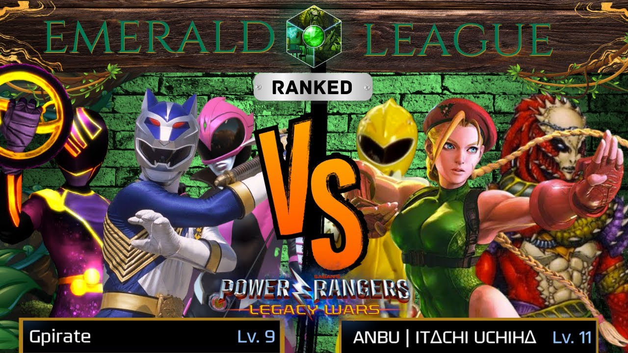 Power Rangers Legacy Wars | Ranked Emerald League Battle | Merrick ...