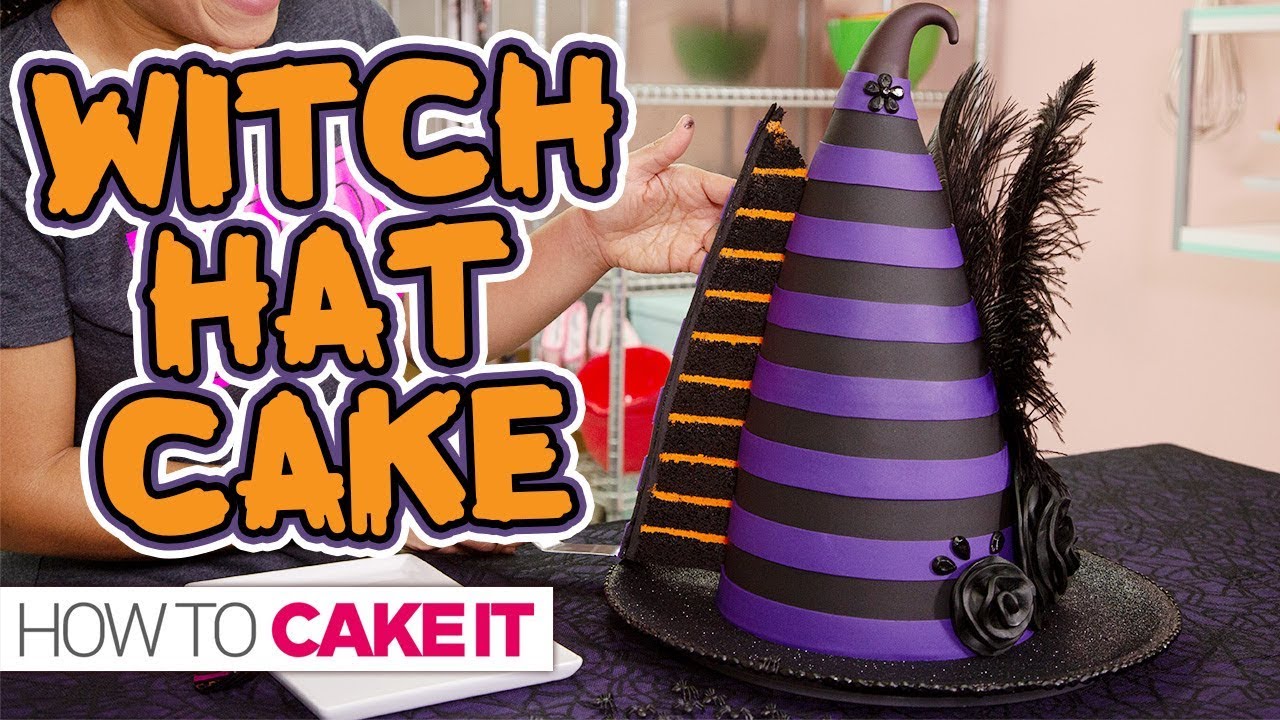 Chocolate Ganache WITCH HAT CAKE! How To Cake It