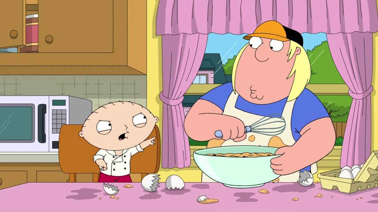 Family Guy - Stewie talks to Chris in the vein of Gordon Ramsay - YouTube