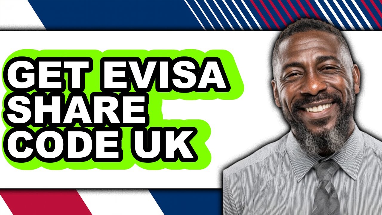 How to Get Evisa Share Code Uk - Step by Step - YouTube