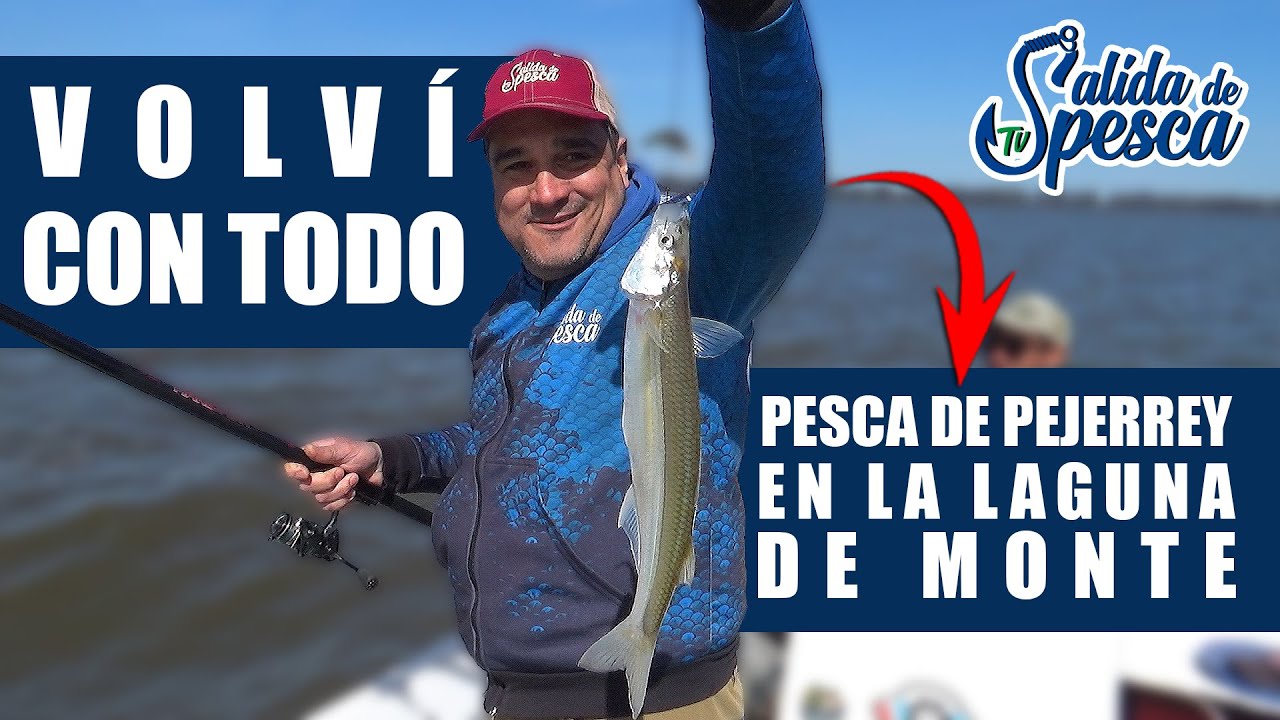 Pesca de pejerrey en la Laguna de Monte - INFORME COMPLETO #pesca # ...