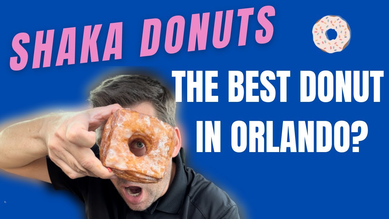 Shaka Donuts Best Donut In Orlando Florida? - YouTube