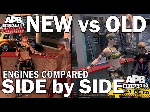 APB Reloaded: NEW Vs OLD ENGINES + FPS, Loading & more Side by Side Comparison (APB Torque ...