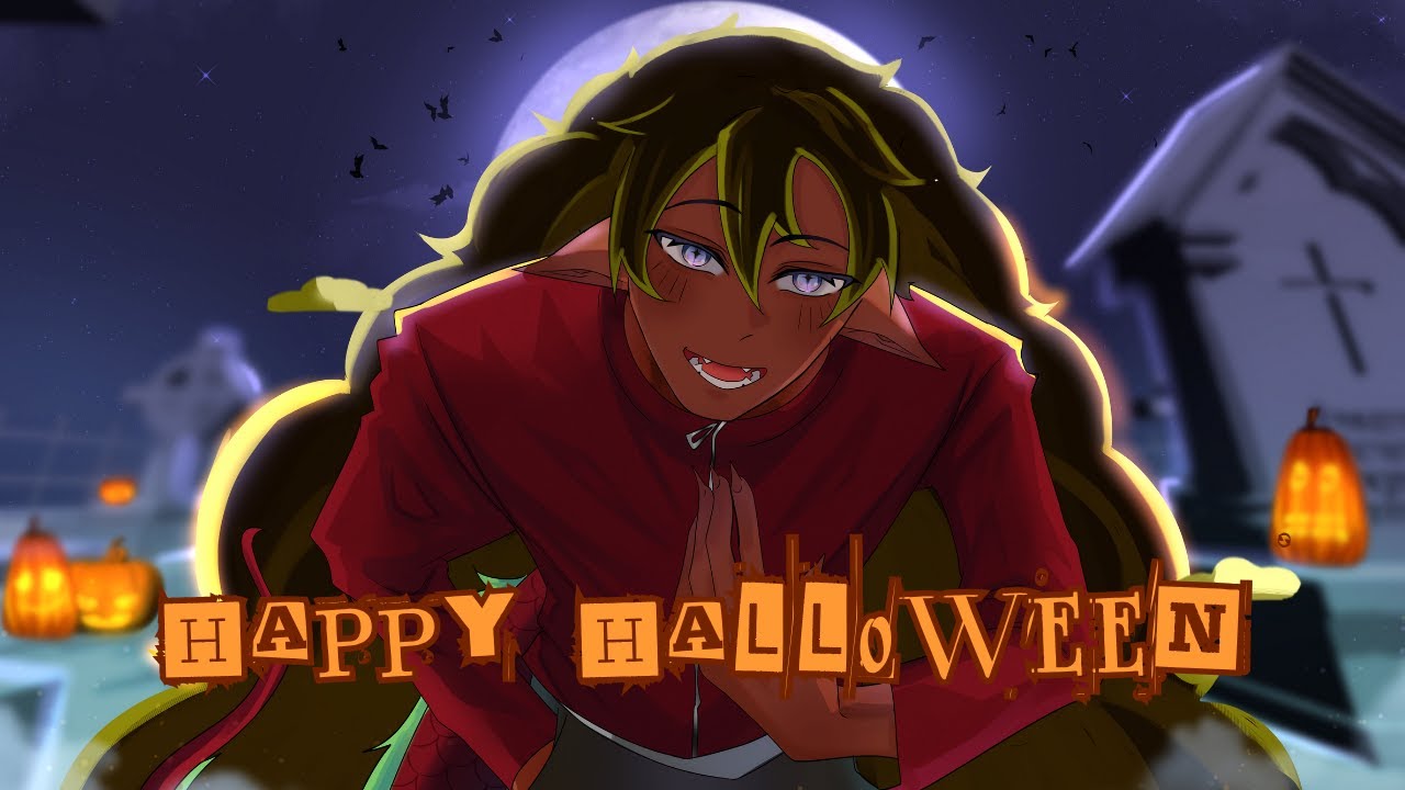 It's Spooky Day | Happy halloween Speedpaint - YouTube