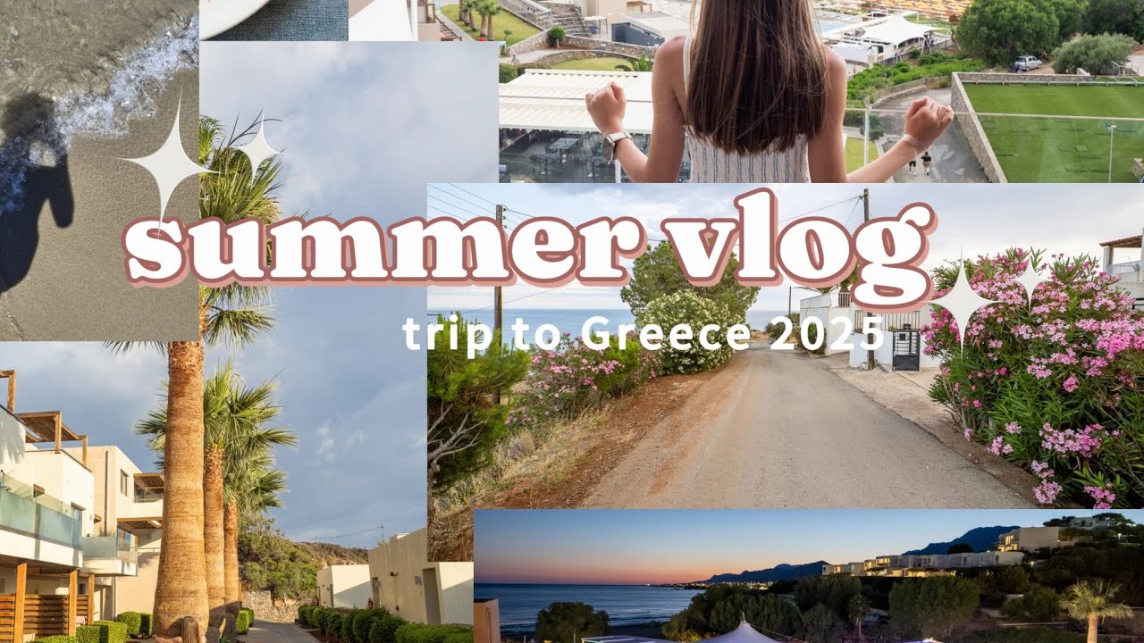 VLOG Z GRECJI: wakacje, girl talk & summer vibes - YouTube