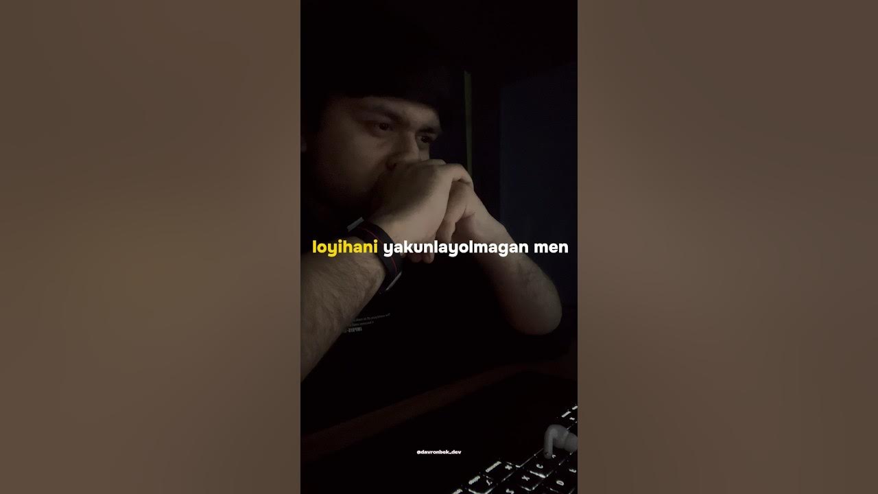 Deadline mudatiga amal qiling. #developer #deadline #programming #coding - YouTube