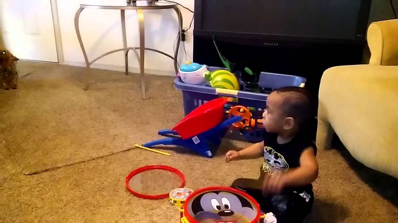 Princeton and Papa Tim making great music - YouTube