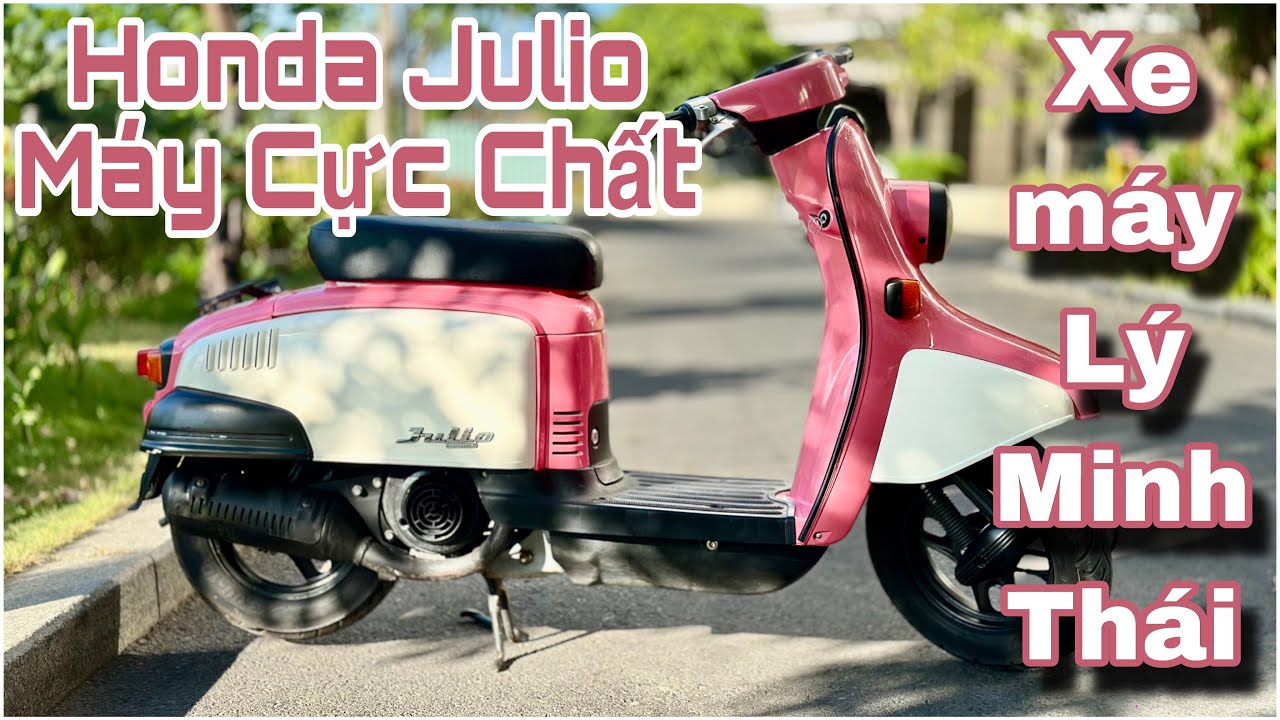 Julio 50cc 2 thì phiên bản trắng-hồng - Xe máy Lý Minh Thái - Mini ...