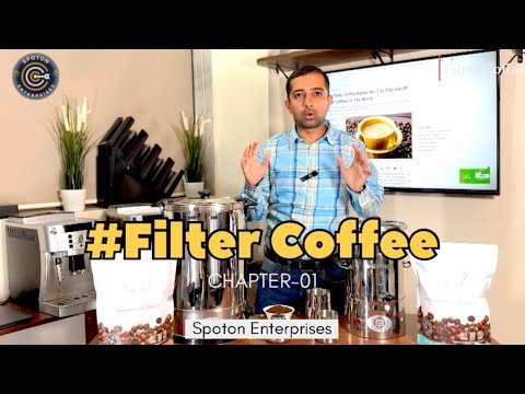 Commercial Authentic South Indian Filter Coffee Machine, how to start ...